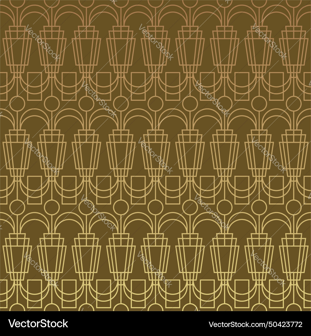 Art deco pattern no 02 Royalty Free Vector Image