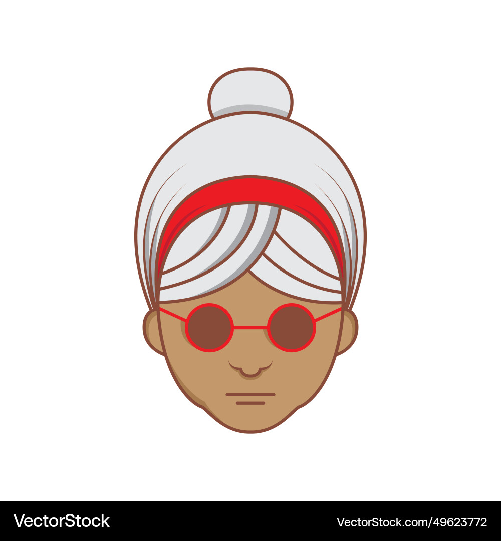 Hair bun women logo design image Royalty Free Vector Image