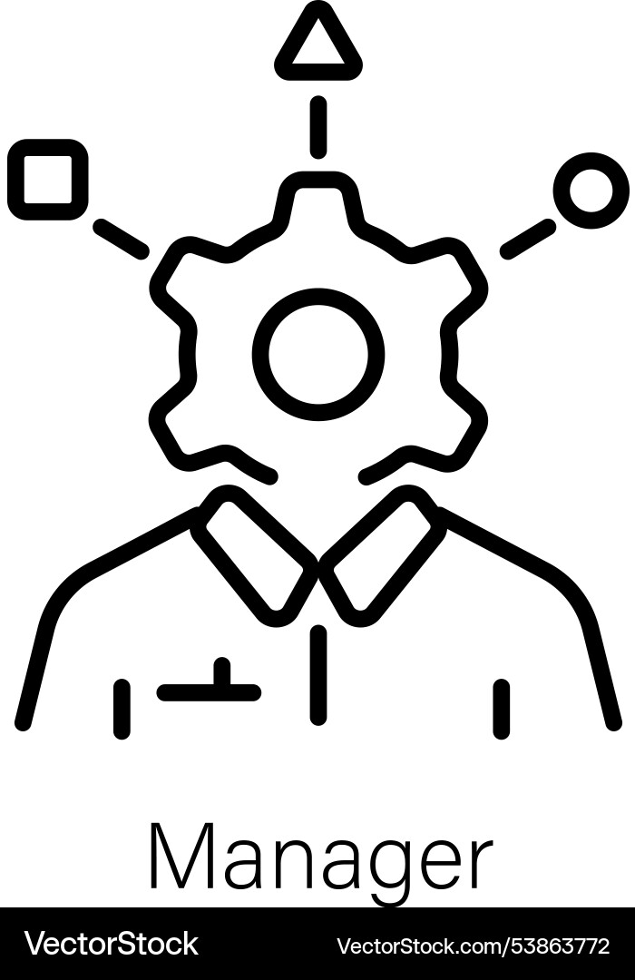 Manager Royalty Free Vector Image - VectorStock