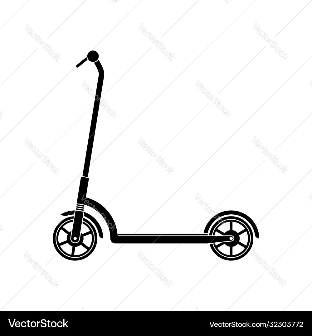 Scooter sign Royalty Free Vector Image - VectorStock