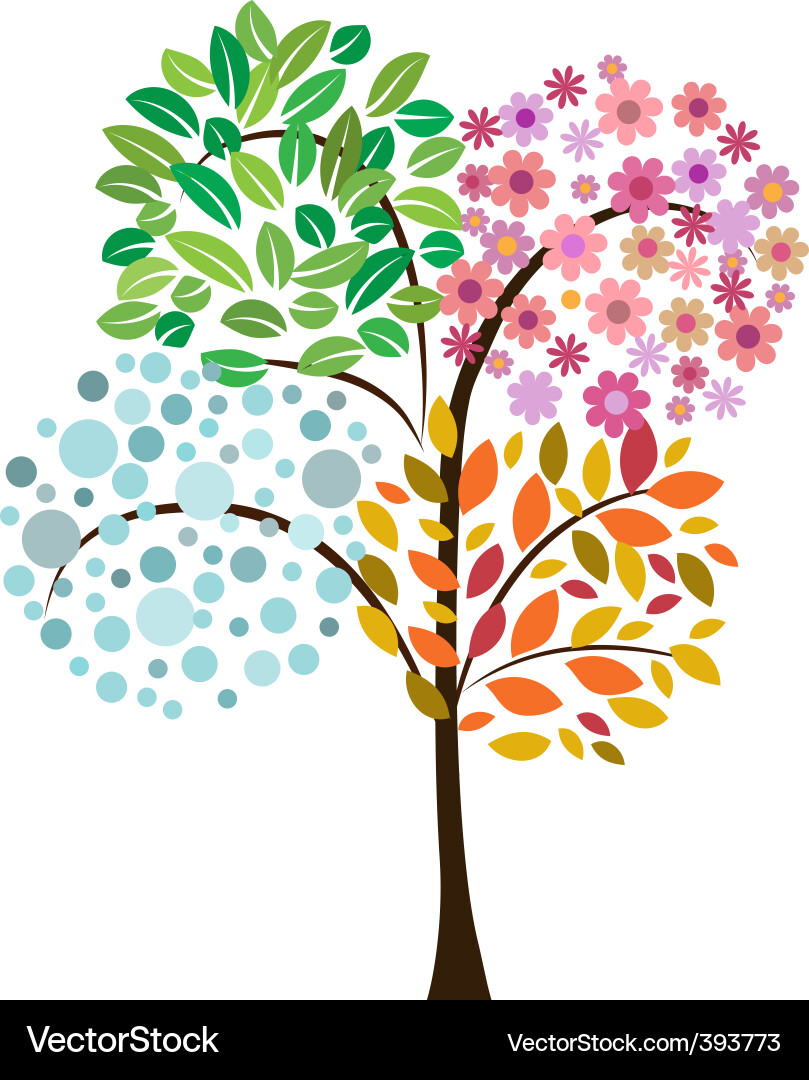 Floral elements background Royalty Free Vector Image