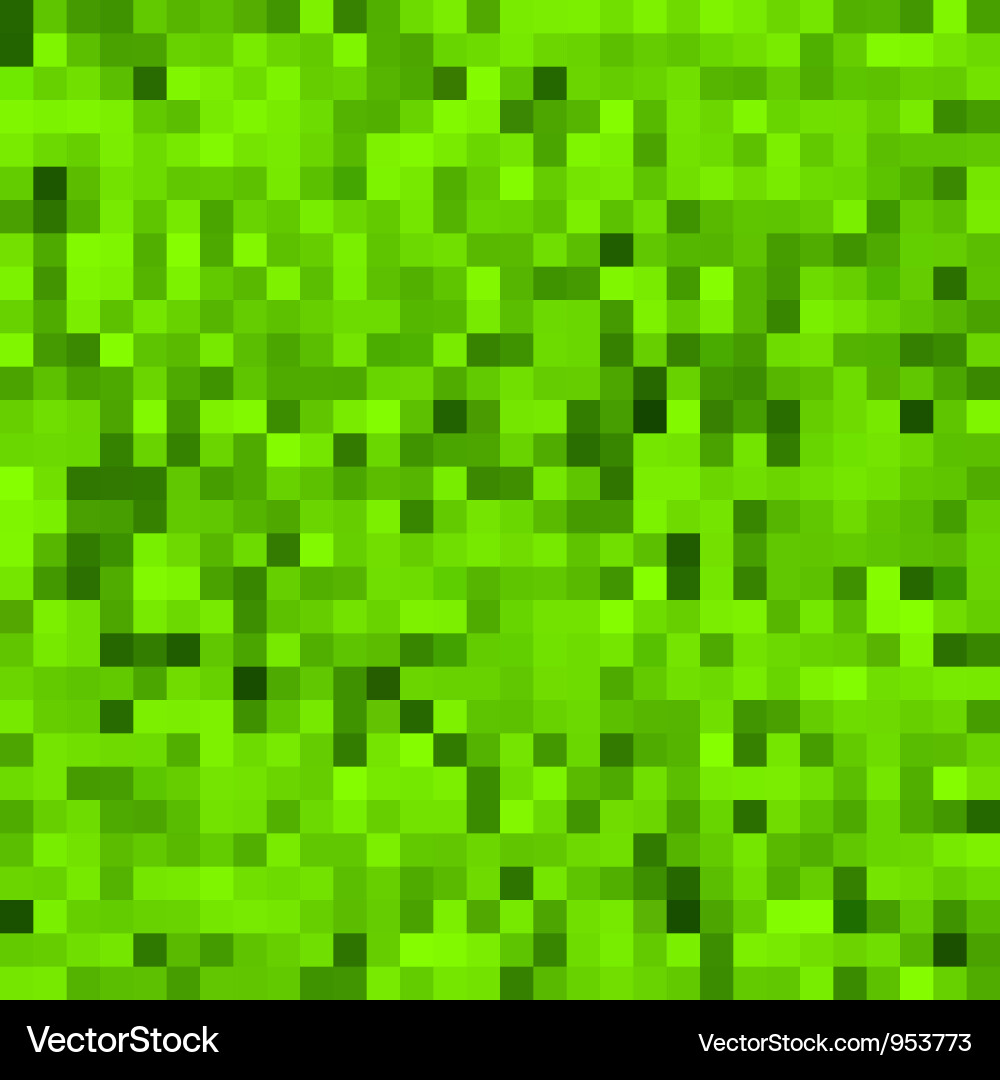 Green pixel background Royalty Free Vector Image