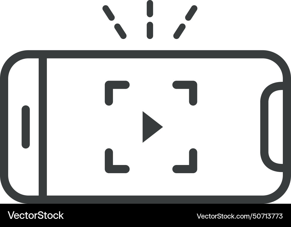 Virtual reality smartphone Royalty Free Vector Image