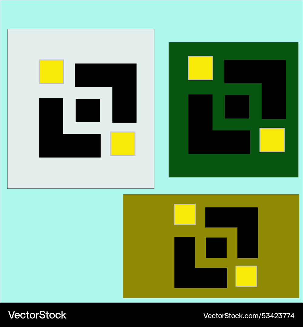 A logo with an attractive shape and color combinat