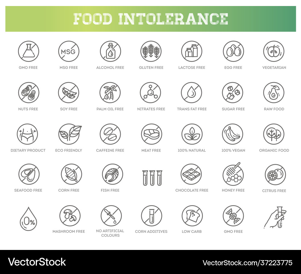 Food Allergy Symbols Vector Images (over 11,000)