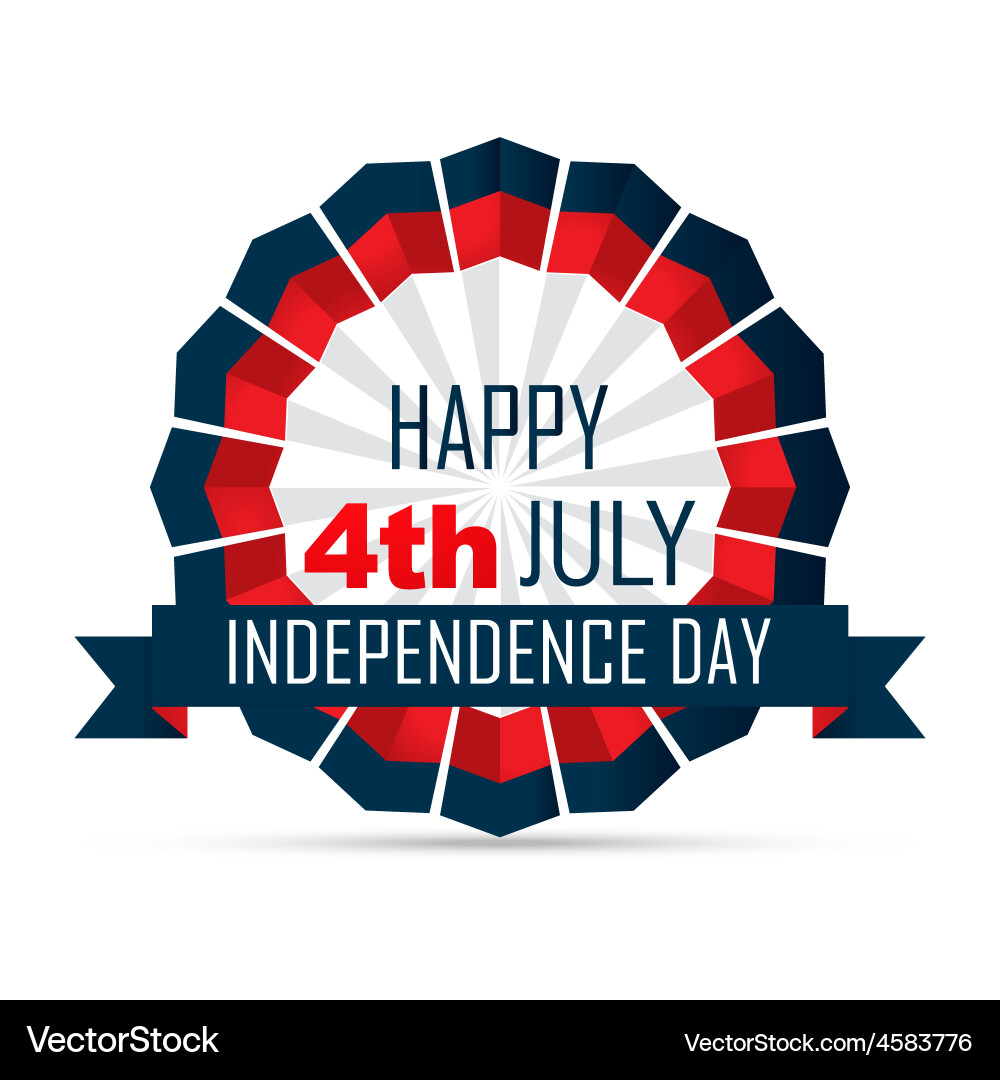 4th of july independenece Royalty Free Vector Image
