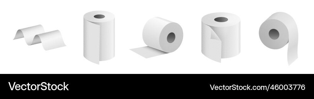 Toilet paper roll towel tissue icon Royalty Free Vector