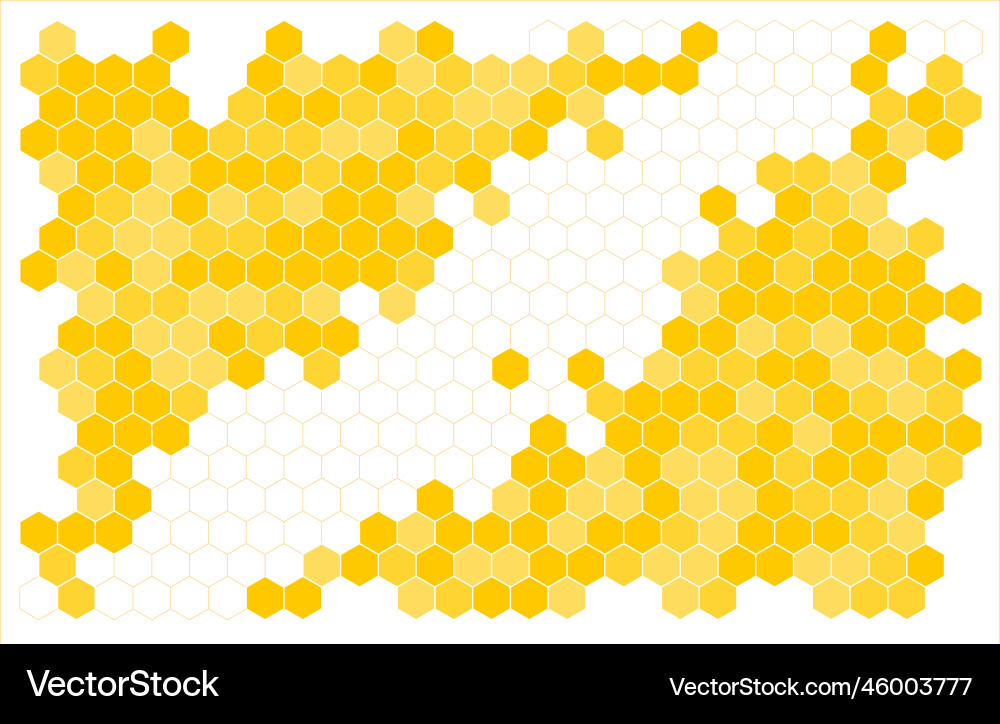 Bee honeycomb background honey Royalty Free Vector Image