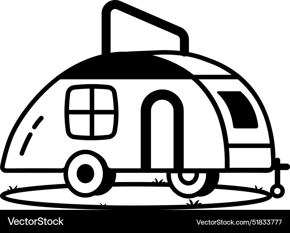 Caravan Royalty Free Vector Image - VectorStock