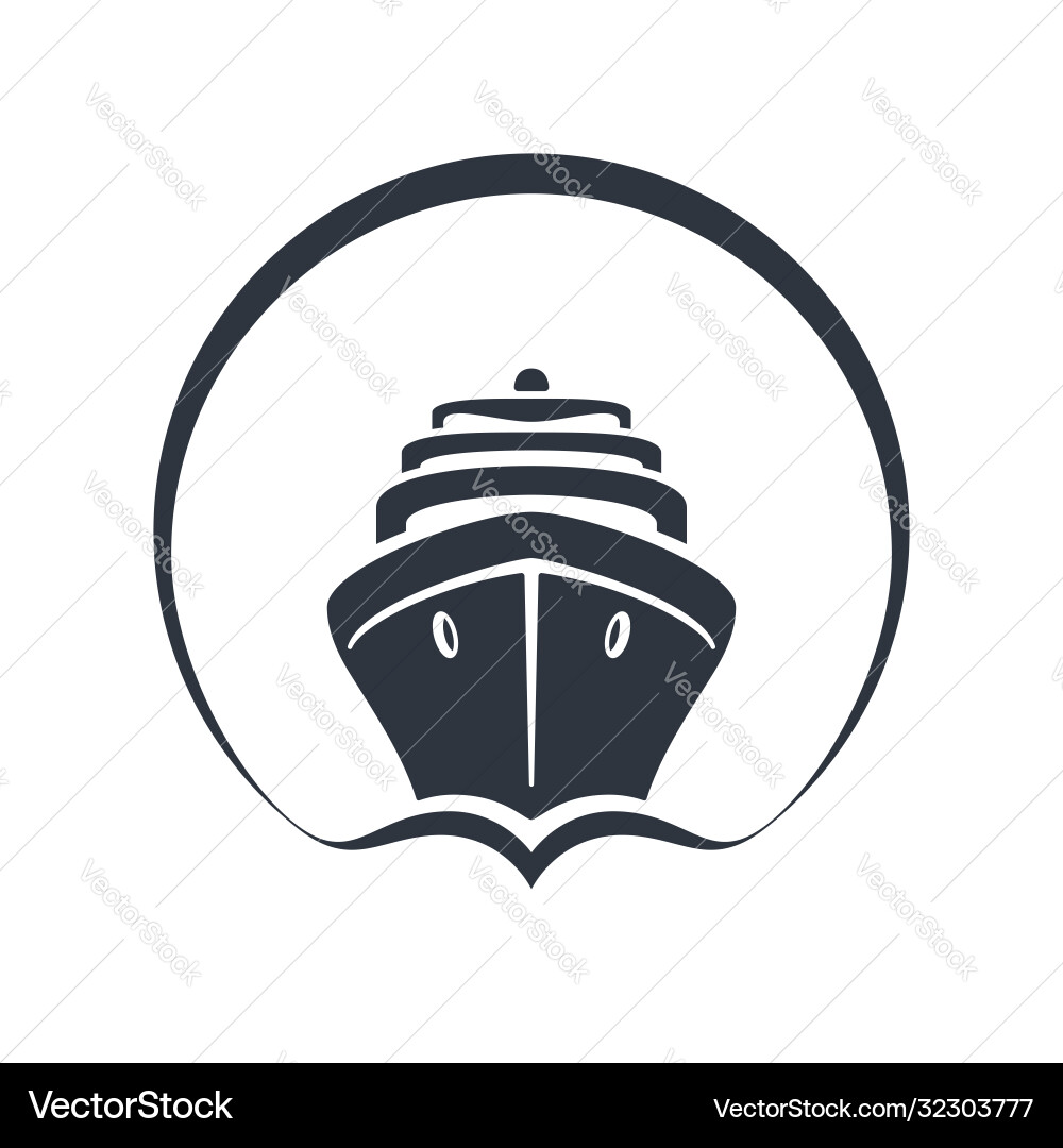 Ship icon Royalty Free Vector Image - VectorStock
