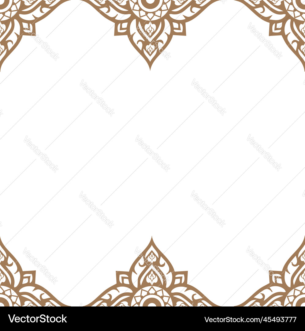 Thai line fabric traditional background Royalty Free Vector