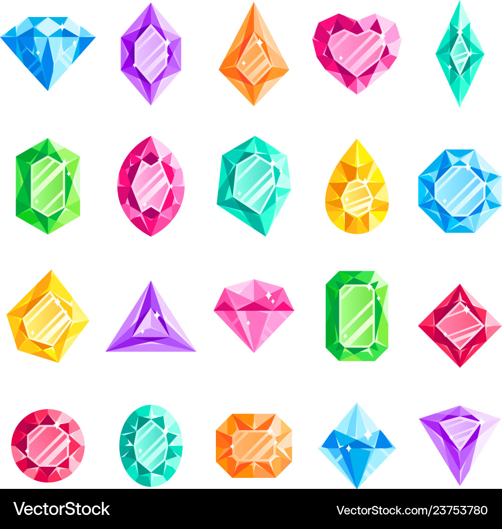 Pink Crystals Vector Images (over 12,000)