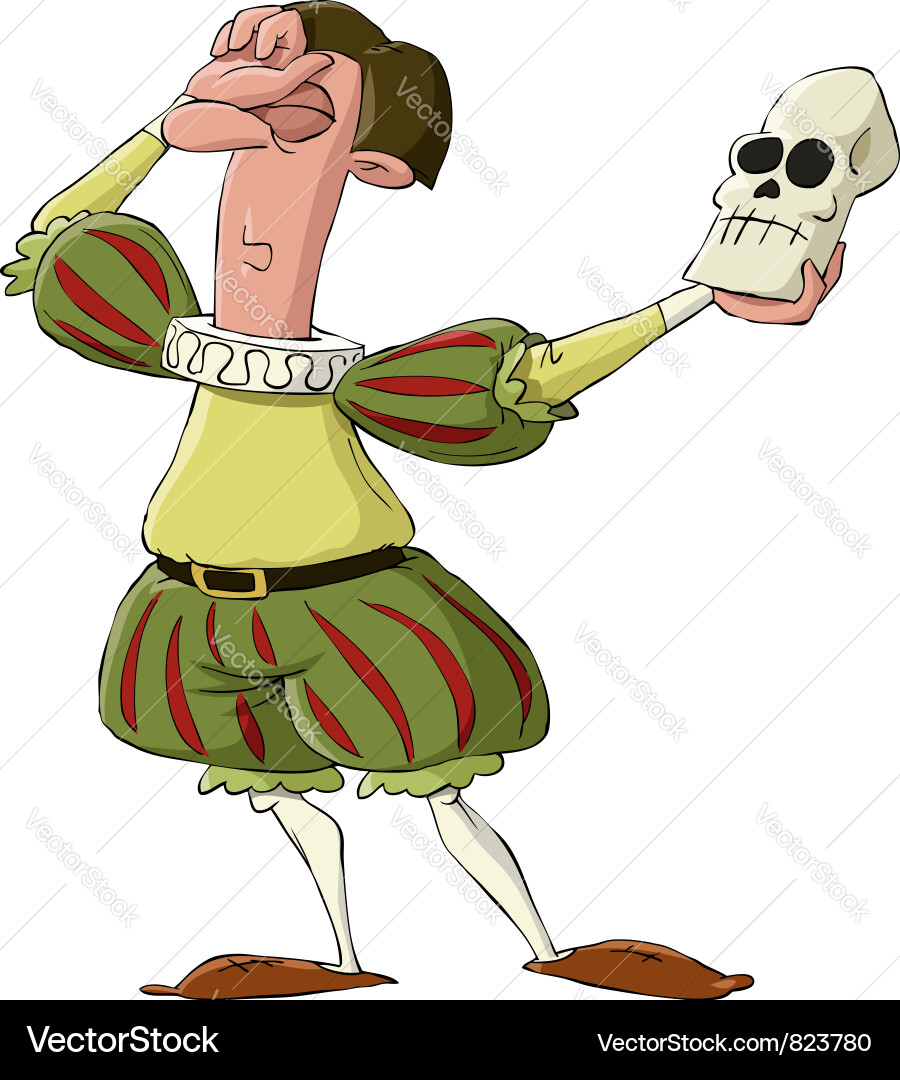 Actor Cartoon Hamlet Vector Images (59)