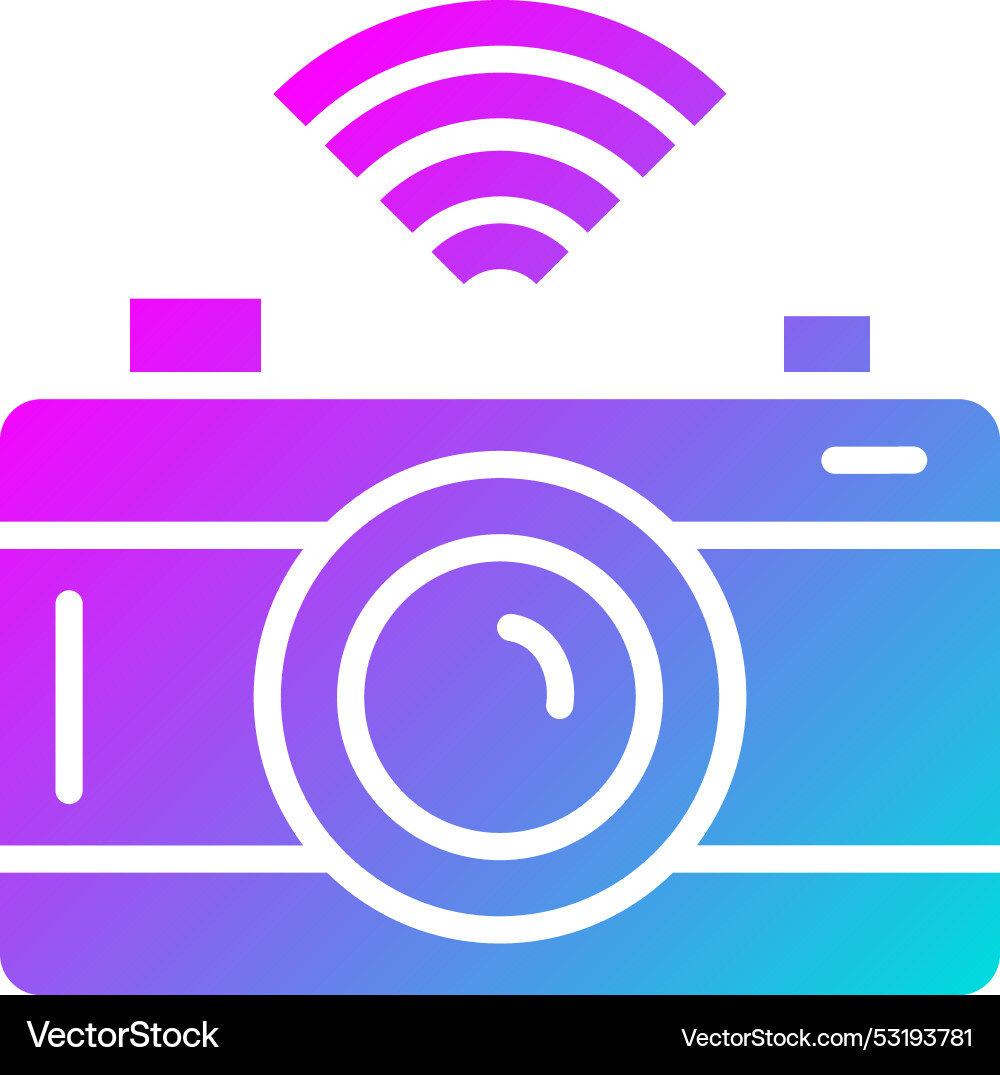 Camera icon design Royalty Free Vector Image - VectorStock