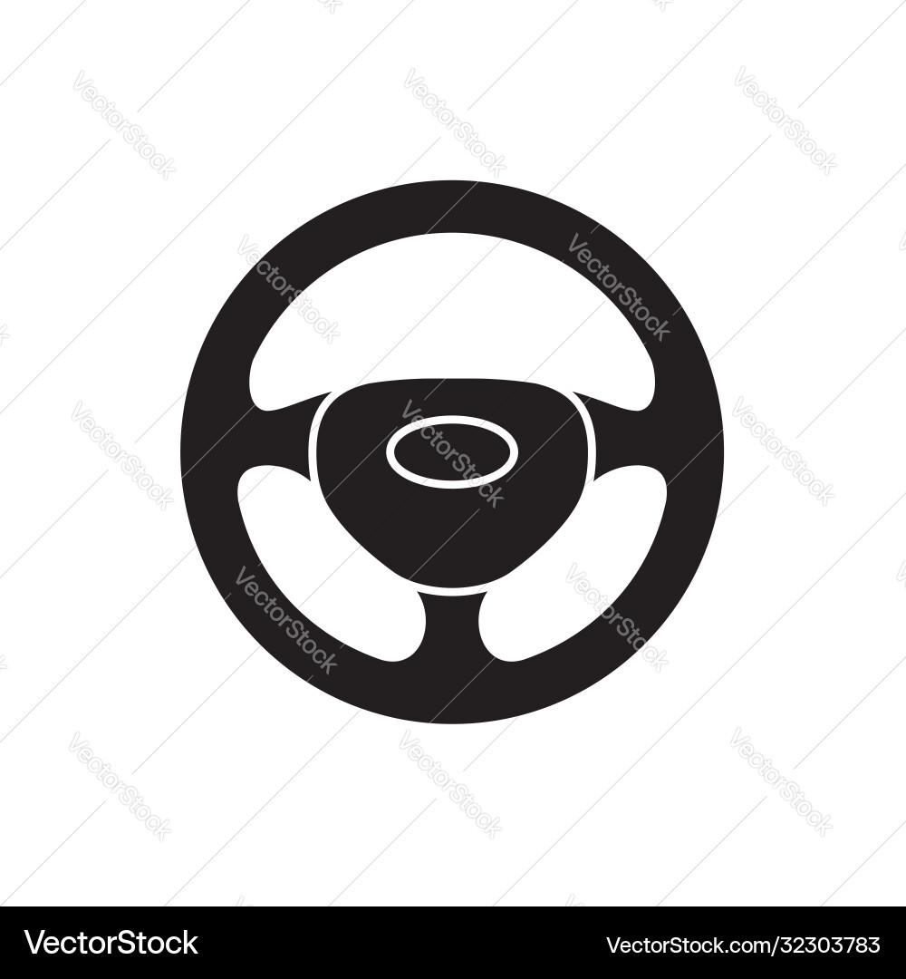 Steering icon Royalty Free Vector Image - VectorStock