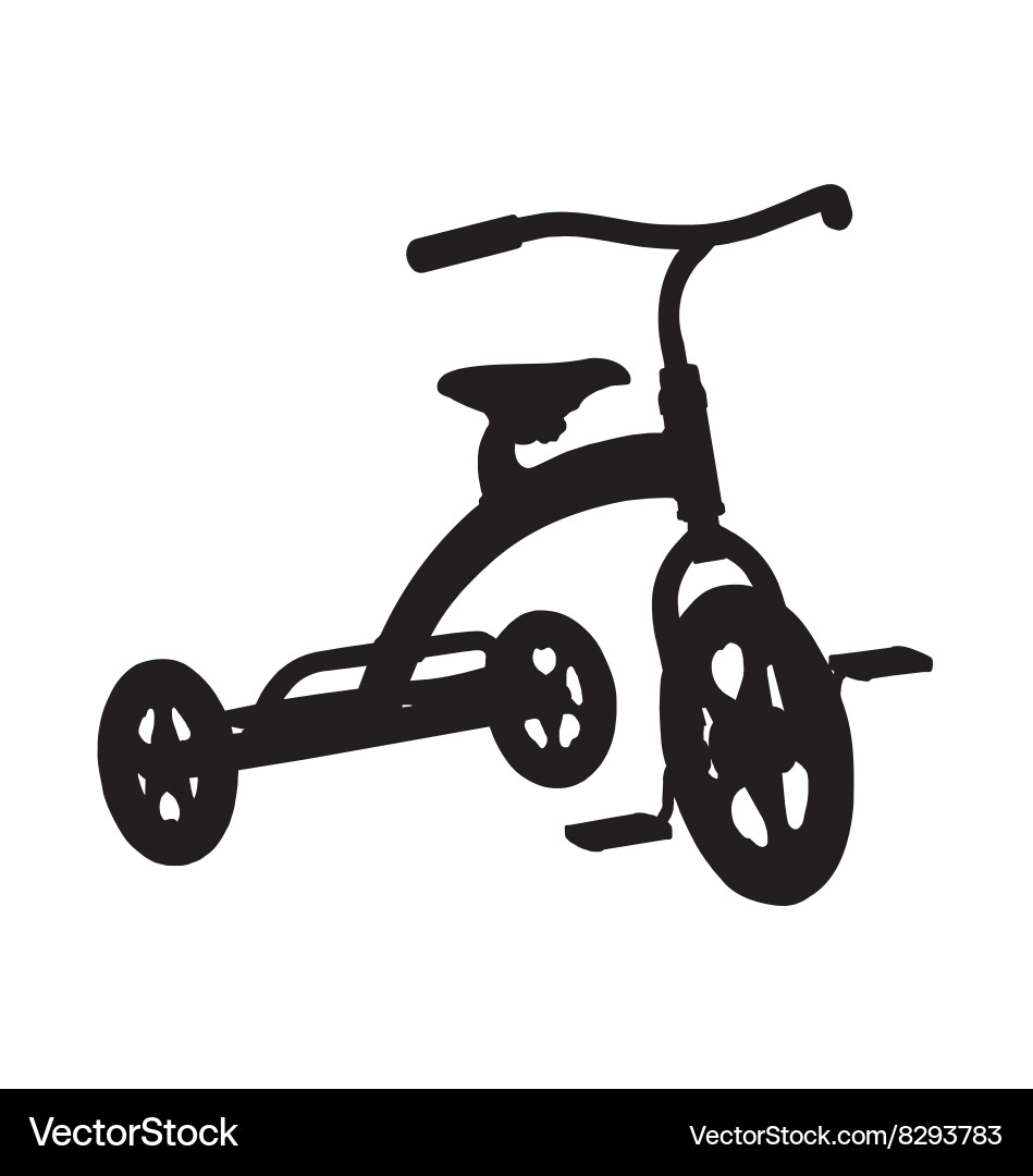 Tricycle Royalty Free Vector Image - VectorStock
