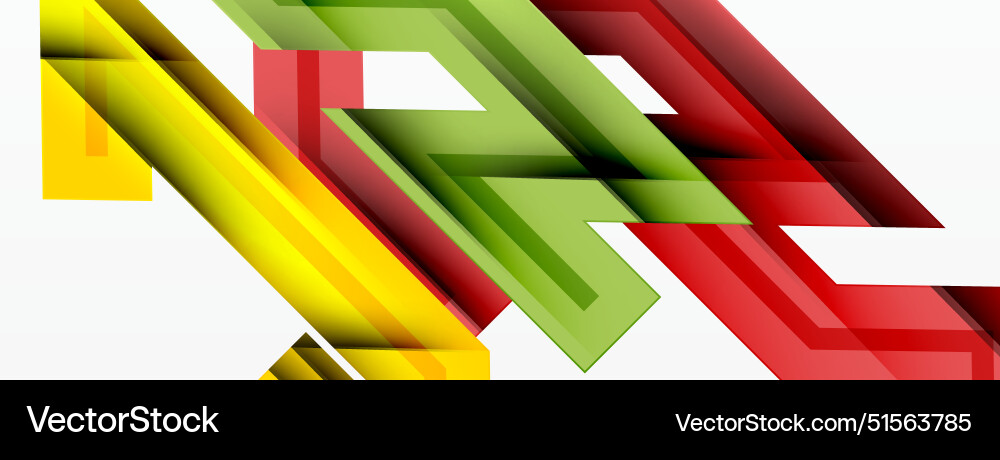 Dynamic lines geometric background Royalty Free Vector Image