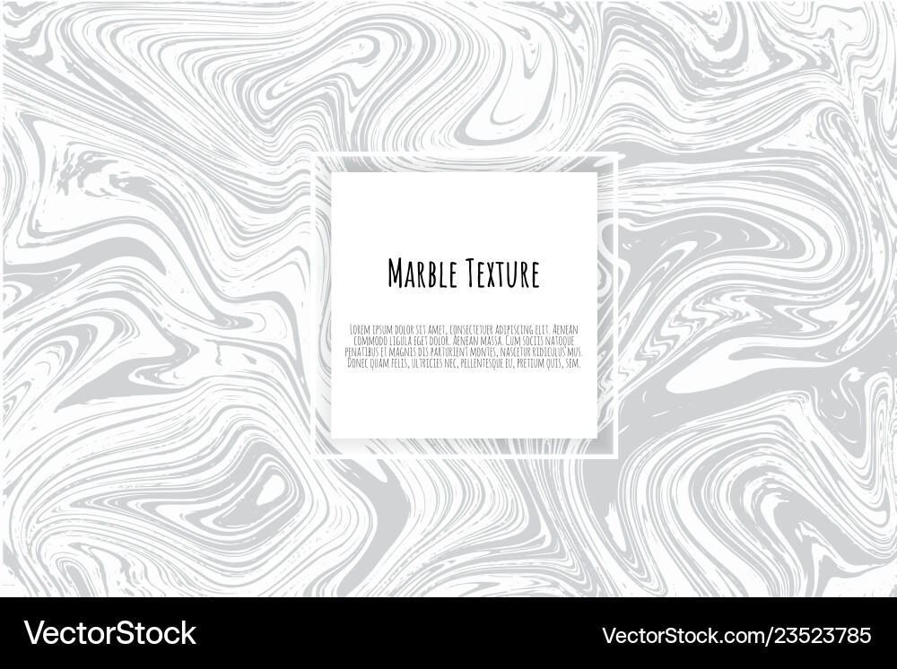 Grey Marble Pattern Template Royalty Free Vector Image