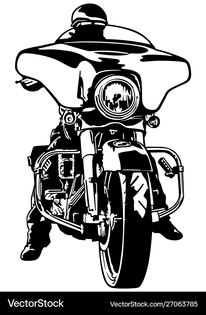 Man Motorcycle Riding Sketch Vector Images (over 500)
