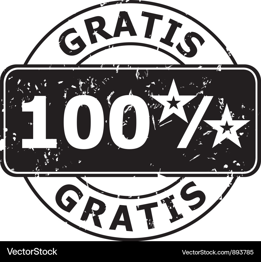 Stamp gratis Royalty Free Vector Image - VectorStock
