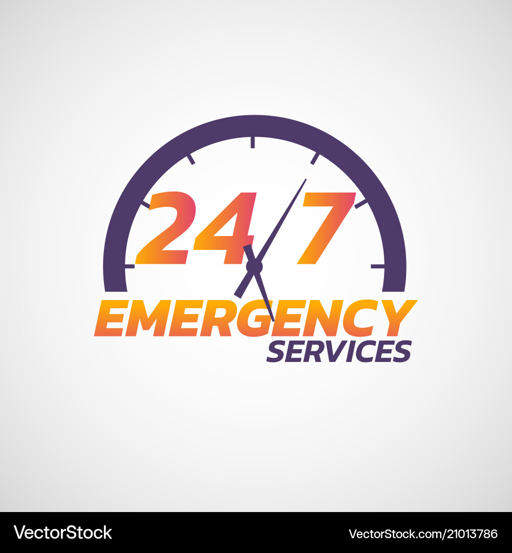Emergency 24 Hours Vector Images (over 1,000)