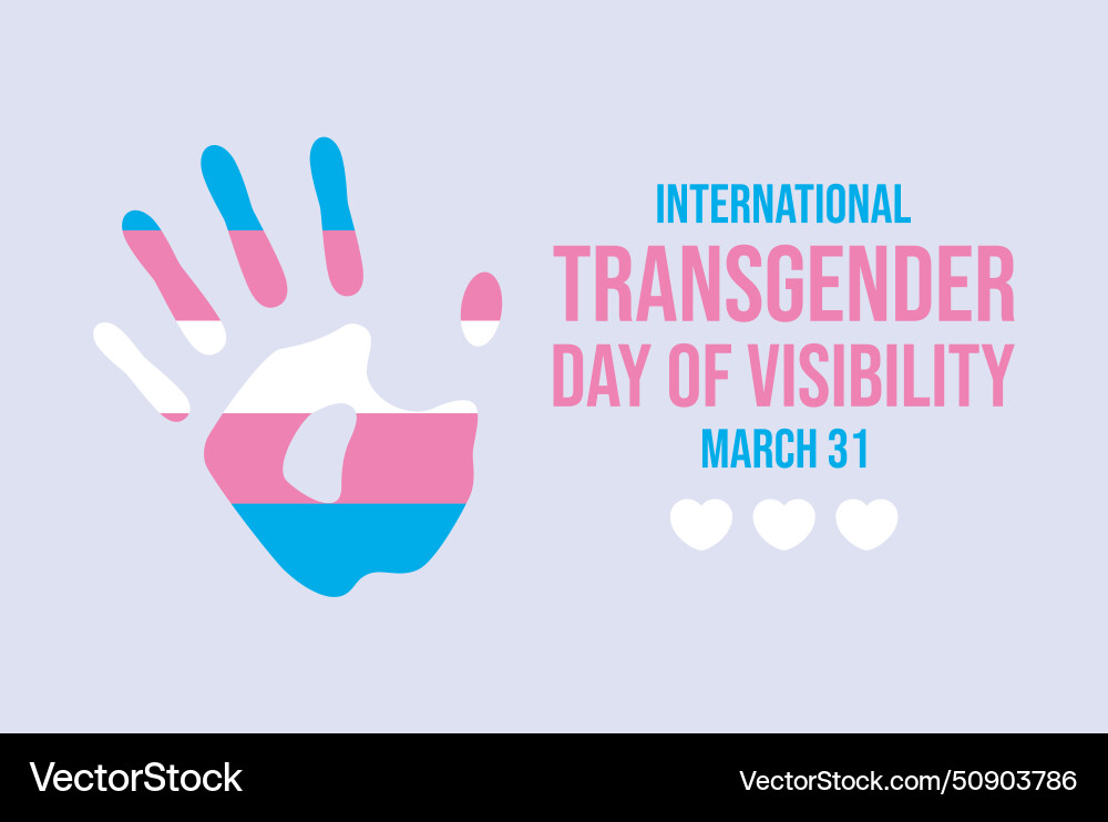 International transgender day of visibility poster