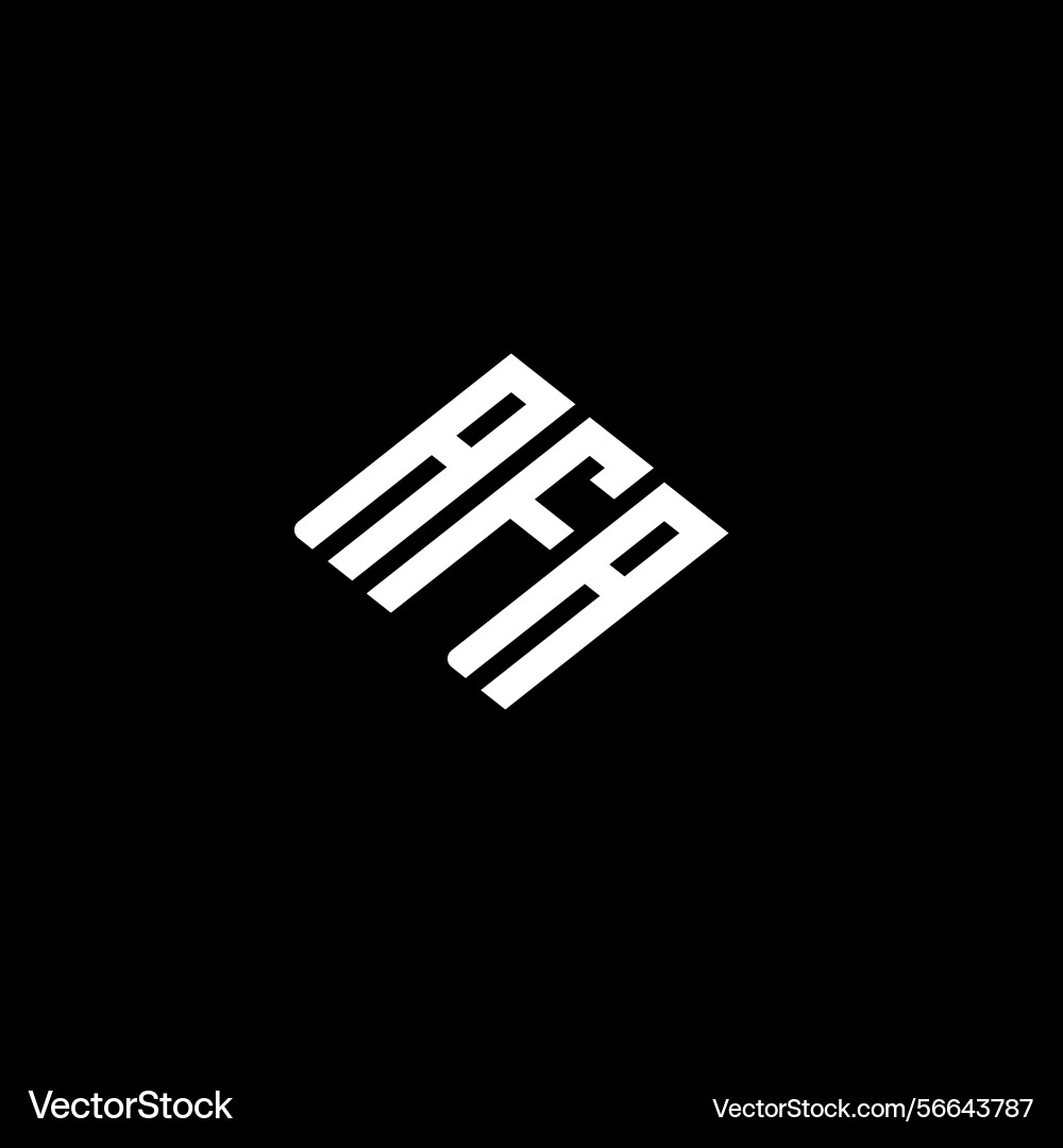 Afa logo icon monogram afaletter Royalty Free Vector Image