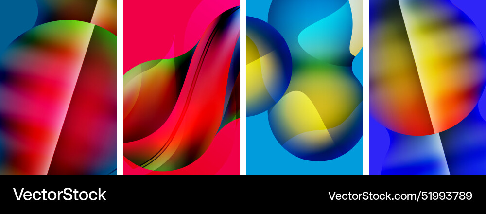 Abstract colors backgrounds Royalty Free Vector Image