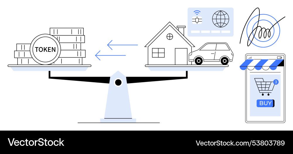 Balancing digital tokens with physical assets in e