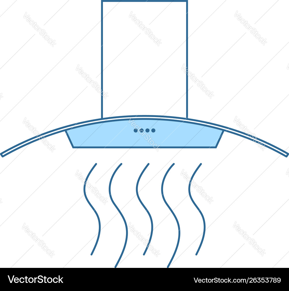 Kitchen hood icon Royalty Free Vector Image - VectorStock