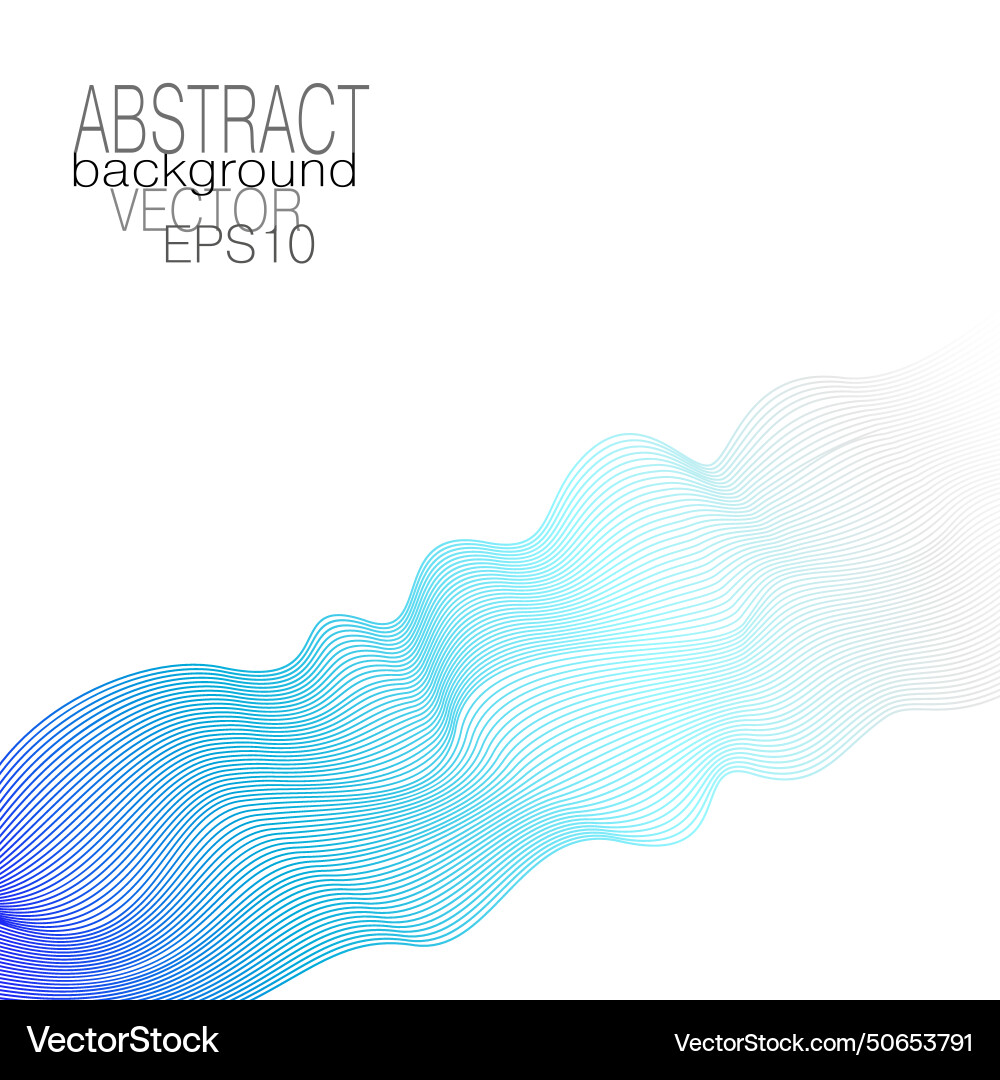 Blue gray wave-fluid subtle lines abstract pattern