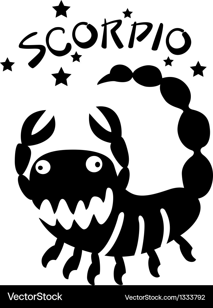 Scorpio Royalty Free Vector Image - VectorStock