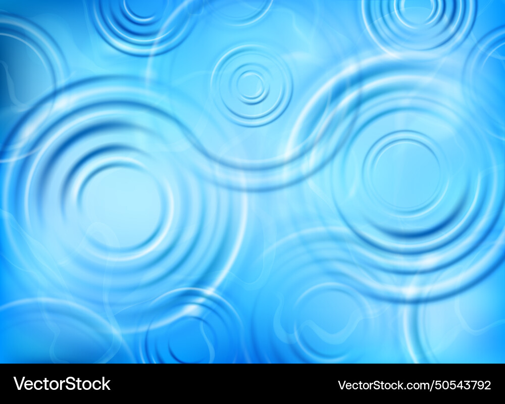 Water ripple background Royalty Free Vector Image