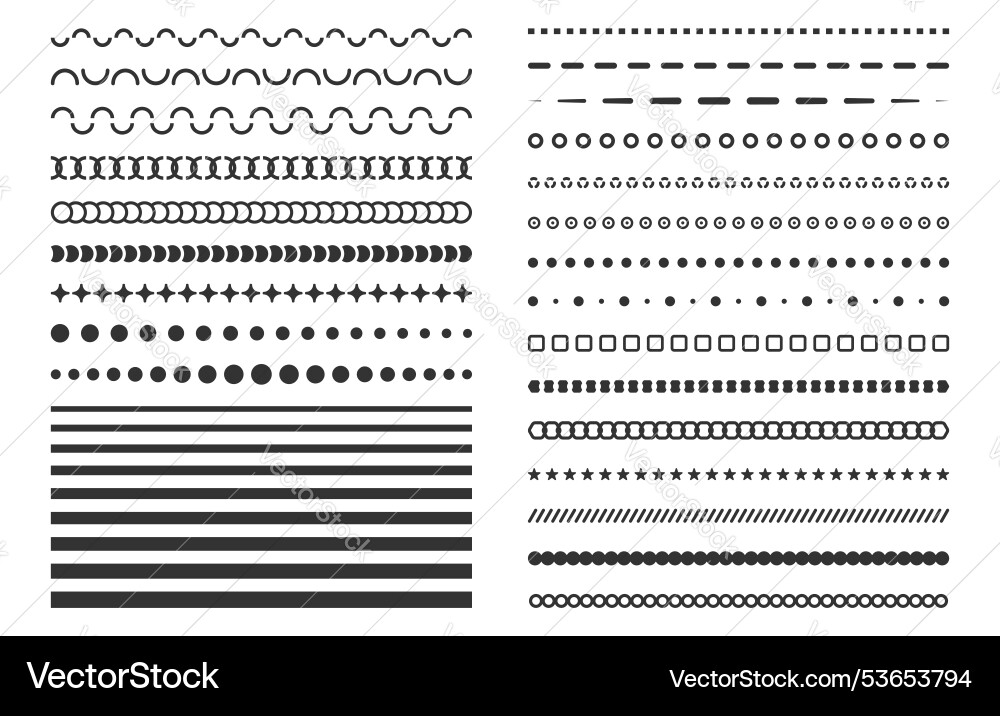 Dotted Line Silhouette Royalty Free Vector Image