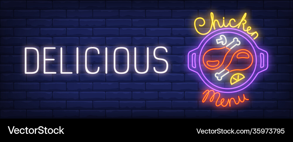 Cafe menu neon sign Royalty Free Vector Image - VectorStock