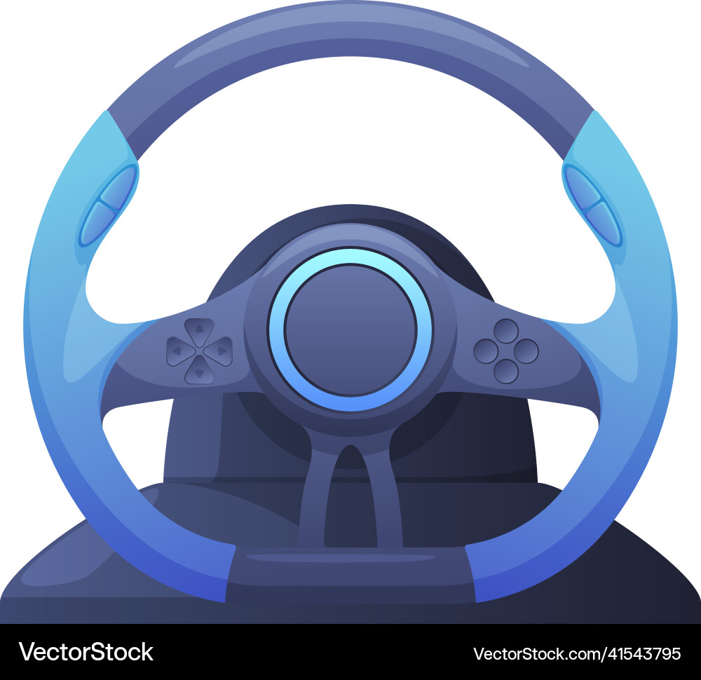 Game controller steering wheel for virtual playing