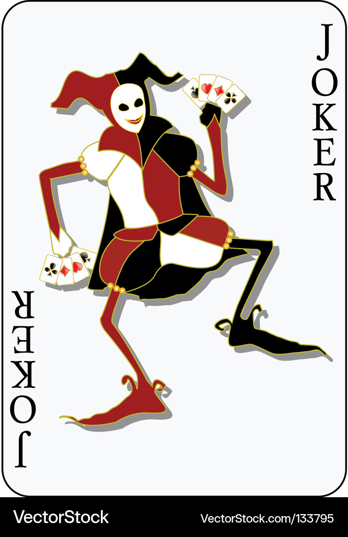 Joker Royalty Free Vector Image - VectorStock