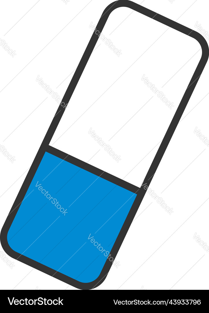 Eraser icon Royalty Free Vector Image - VectorStock