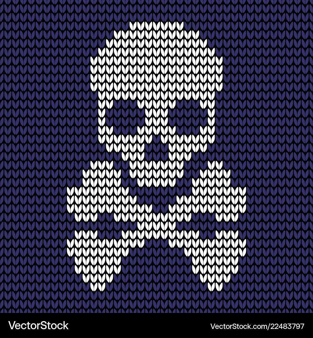 Knit Skull Pattern