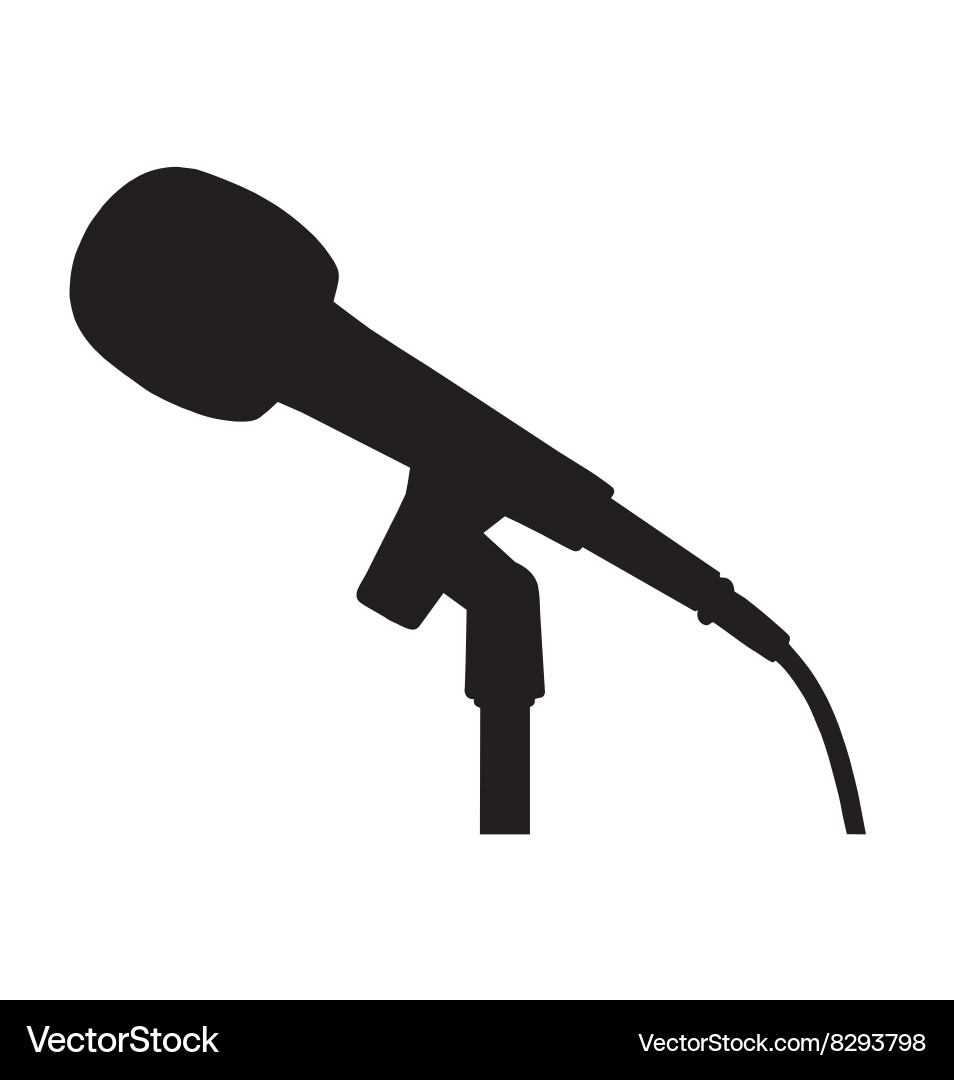 Microphone Royalty Free Vector Image - VectorStock