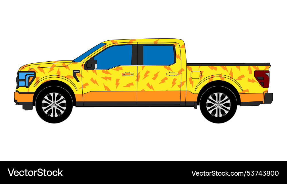 Ford f-150 Royalty Free Vector Image - VectorStock