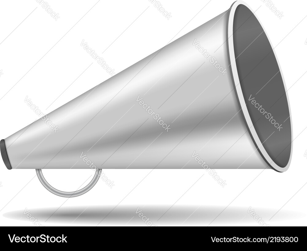 Megaphone Royalty Free Vector Image - VectorStock