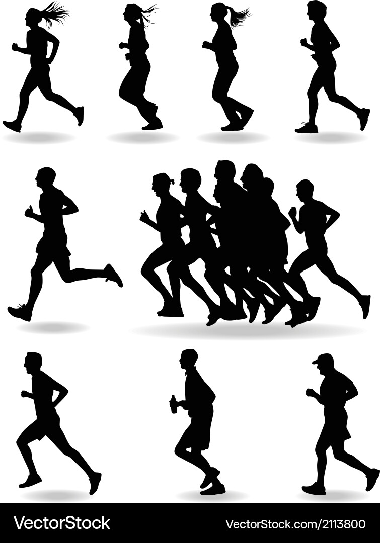Runner Royalty Free Vector Image - VectorStock