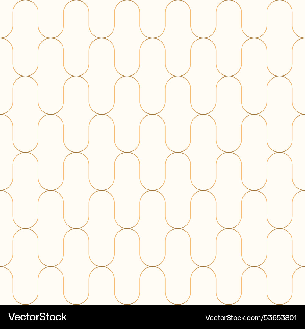 Seamless pattern with elongated oval Royalty Free Vector
