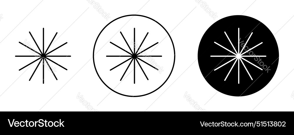Asterisk icon Royalty Free Vector Image - VectorStock