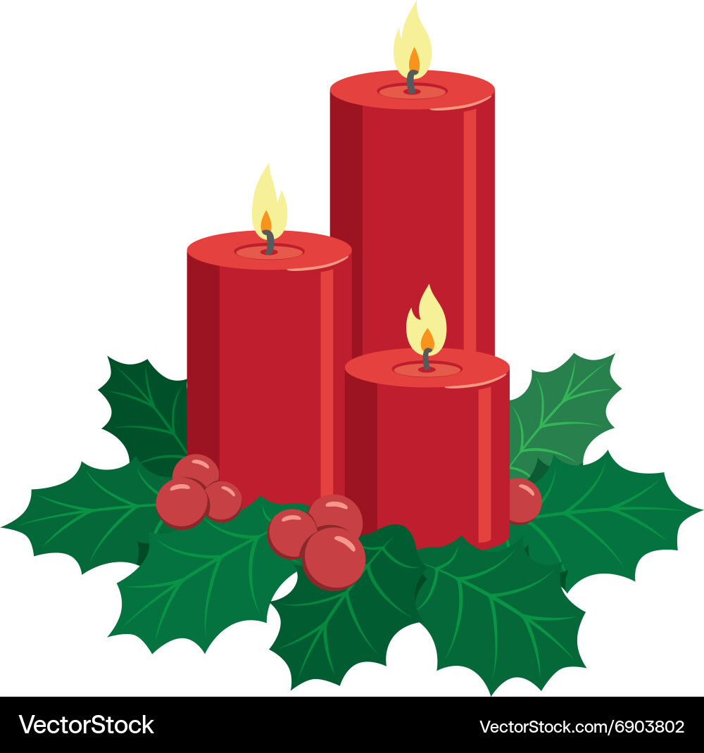 Candle Royalty Free Vector Image - VectorStock