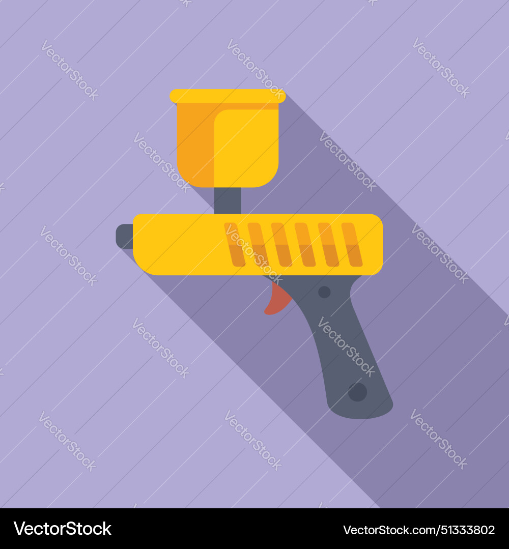 Cartoon paint roller and bucket – Royalty-Free Vector | VectorStock