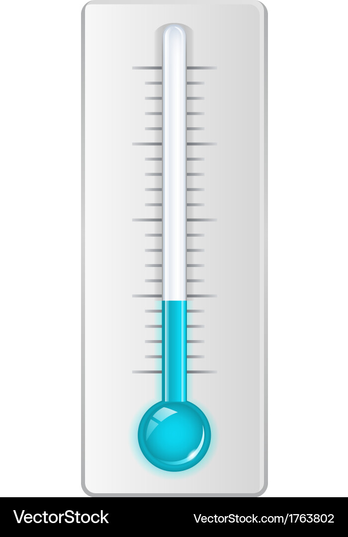 Thermometer Royalty Free Vector Image - VectorStock