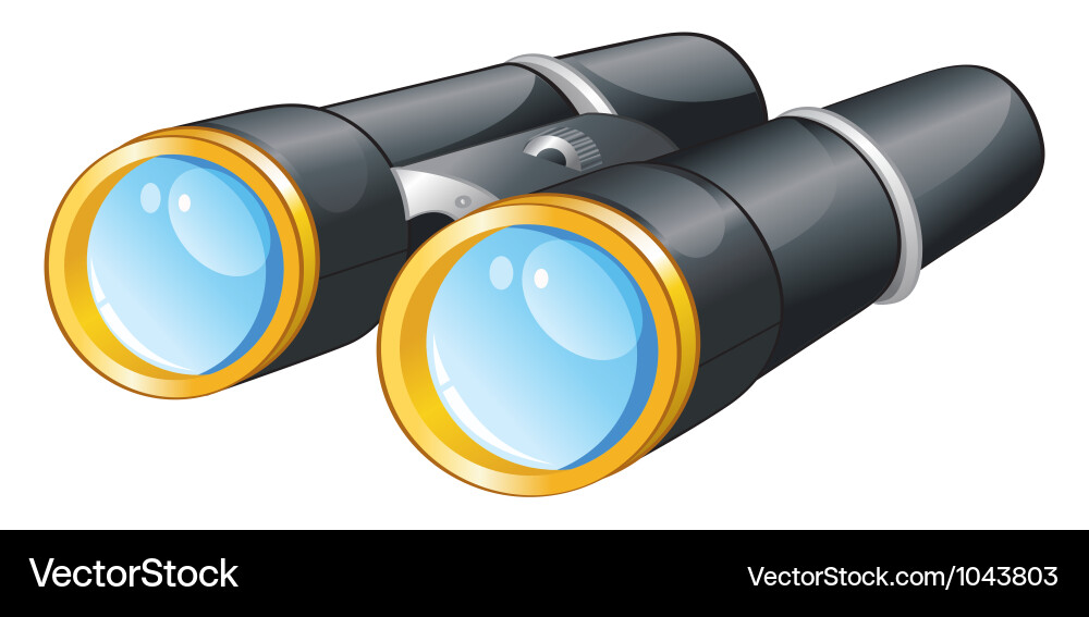 Binoculars Royalty Free Vector Image - VectorStock