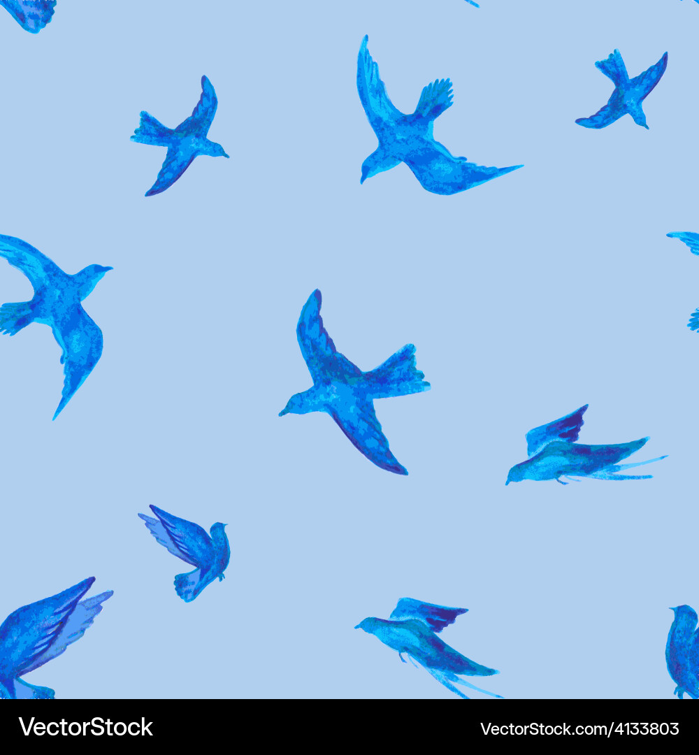 Flying birds Royalty Free Vector Image - VectorStock